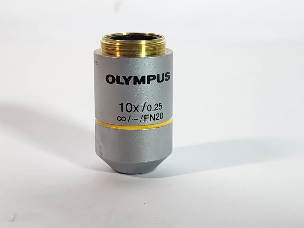 Olympus Plan N 10x/0.25 UIS2 FN22 Microscope Objective Lens for BX CX ...