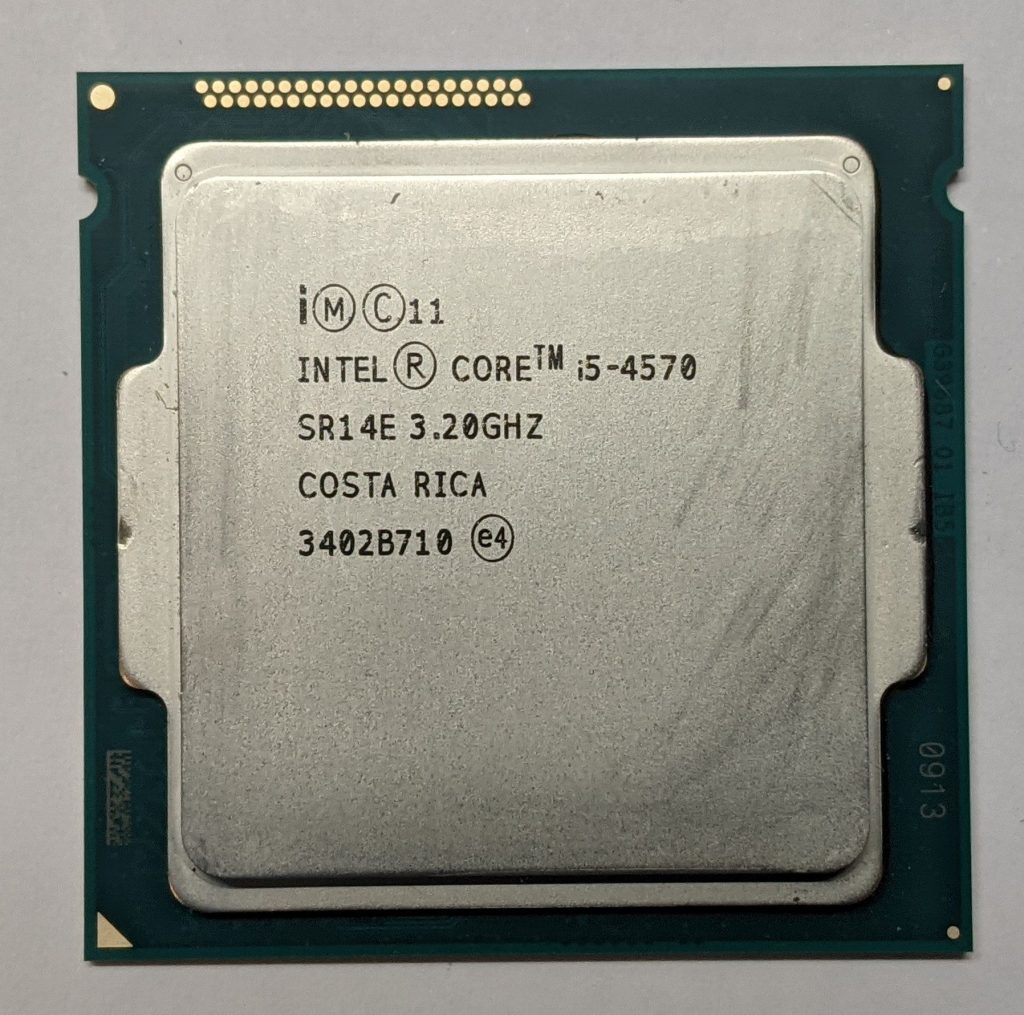 Intel Core i5-4570 Quad Core 3.20GHz LGA1150 Desktop Processor CPU ...