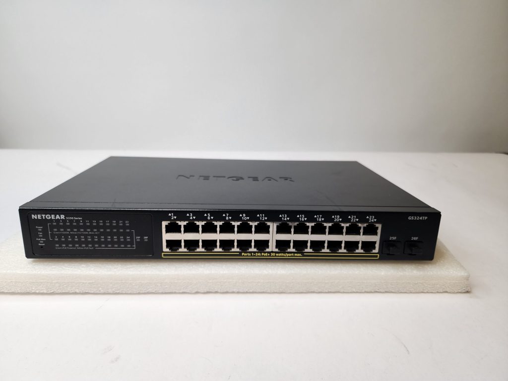Netgear GS324TP S350 Series 24-Ports Smart Managed Pro Switch Desktop ...