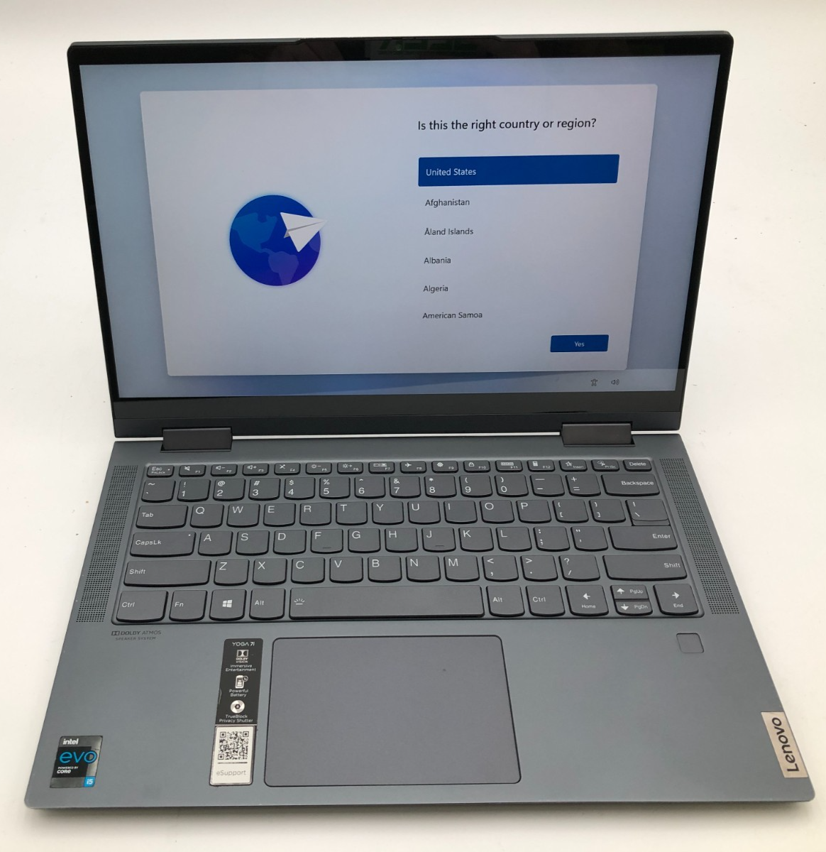 Lenovo Yoga 7 14ITL5 (82BH0007US) i5-1135G7 8GB 256GB SSD 14" FHD Touch ...