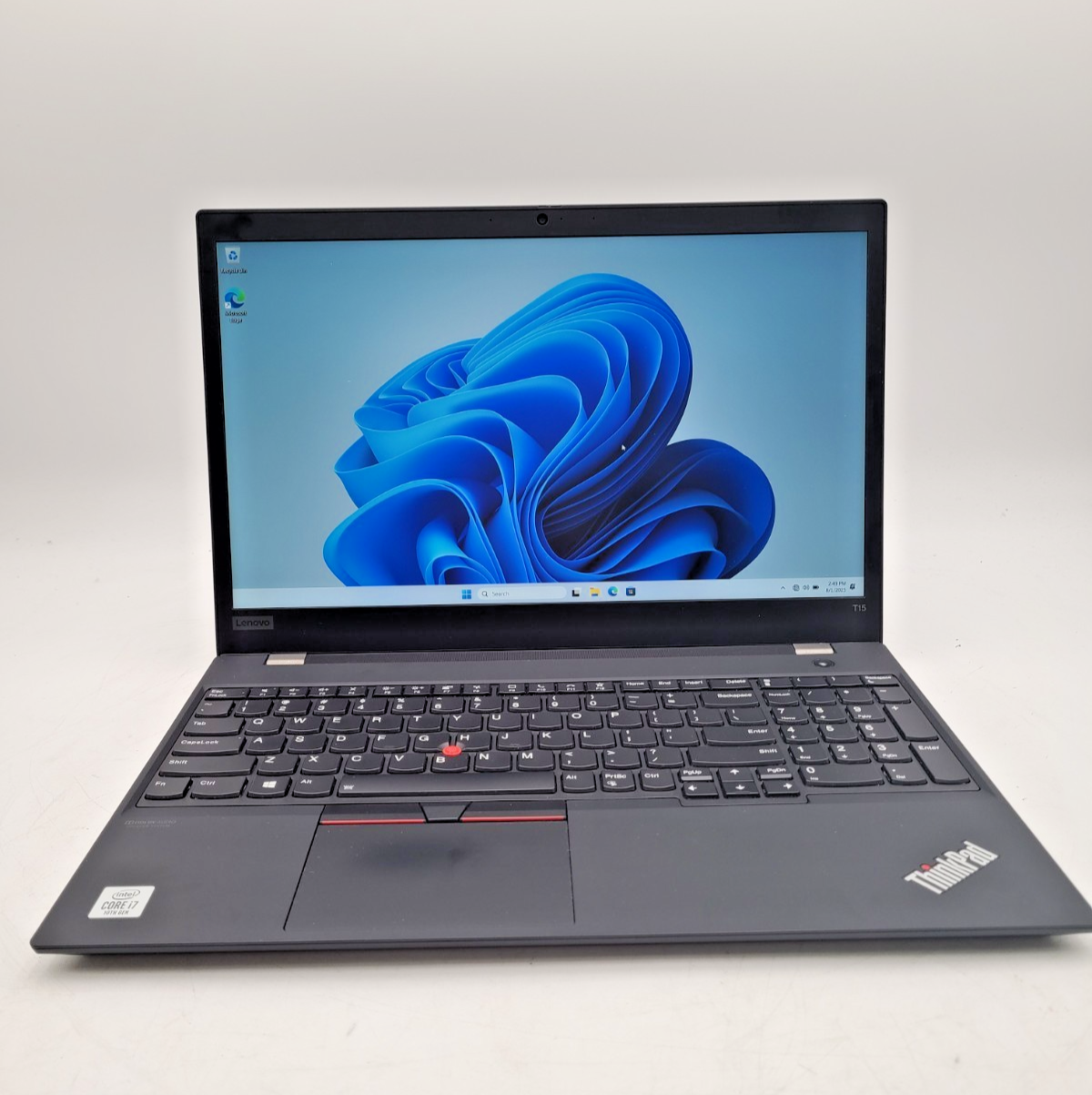 Lenovo ThinkPad T15 Gen 1 i7-10510U 24GB 256GB SSD 15.5" FHD Win11 Pro ...