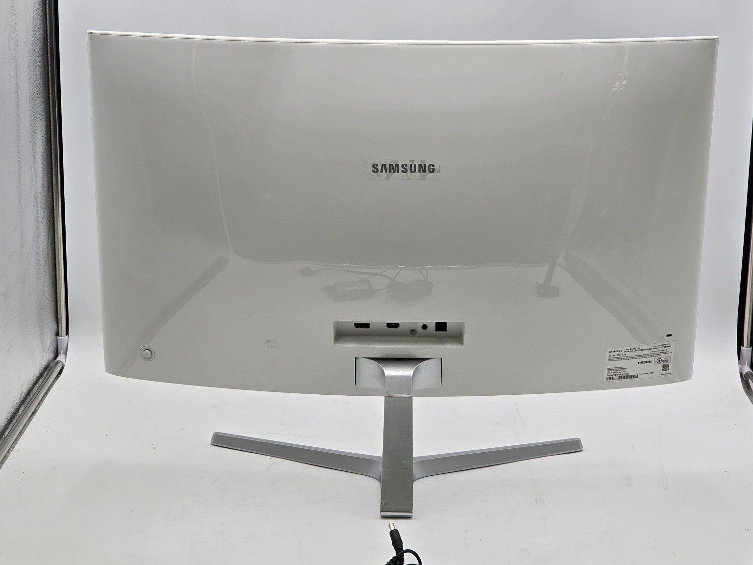 Samsung LC32F397FWNXZA 32" Curved Full HD LED Monitor – Glossy White ...