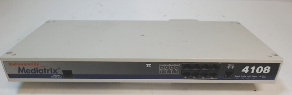 Mediatrix 4108 VoIP Gateway 8Ports FXS Managed - OregonRecycles.com