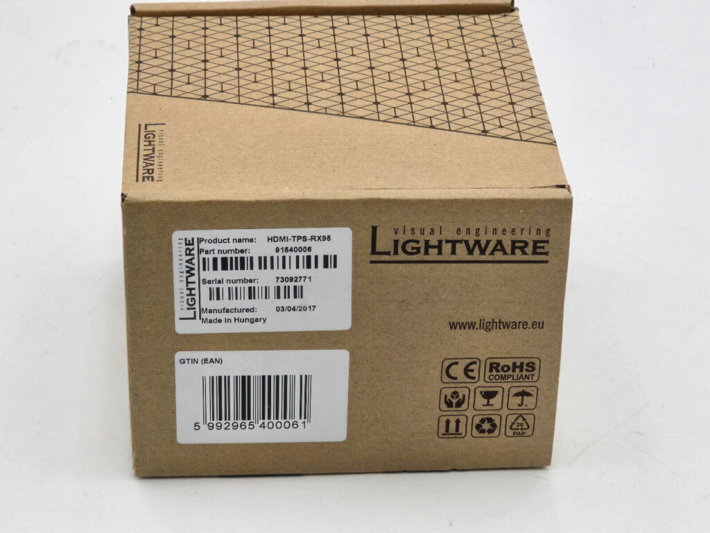 👍 Brand NEW - LIGHTWARE HDMI-TPS-RX95 TPS LONG DISTANCE RECEIVER ...