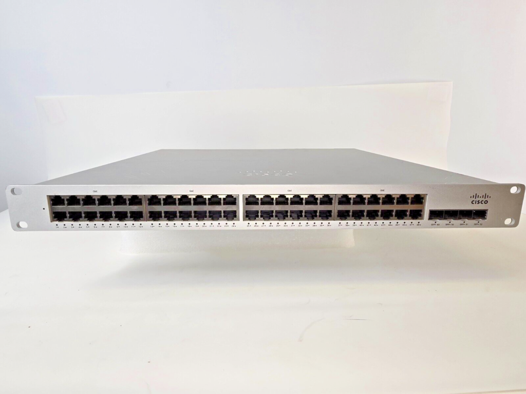 Cisco Meraki MS350-48FP-HW 48-Port Rack Mountable Gigabit Switch ...