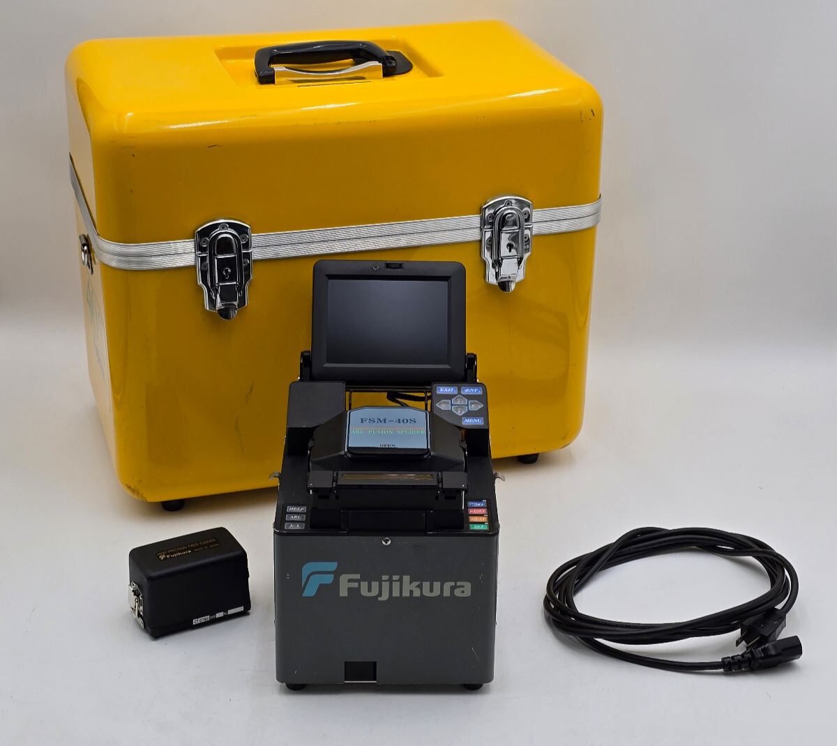 Fujikura FSM-40S Arc Fiber Fusion Splicer w/CT-07BS High Precision ...