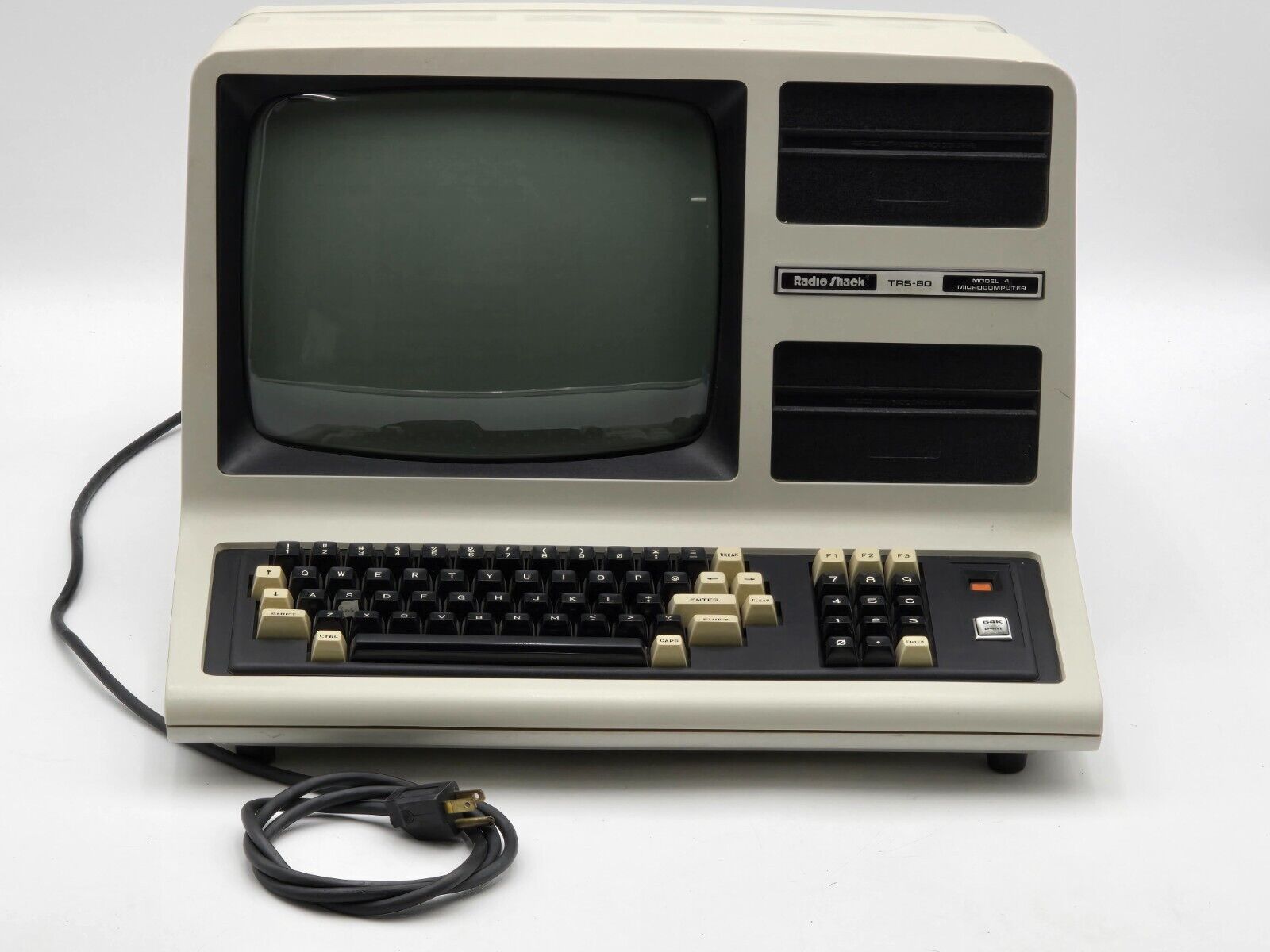 RADIO SHACK TRS-80 Model 4 Microcomputer - OregonRecycles.com