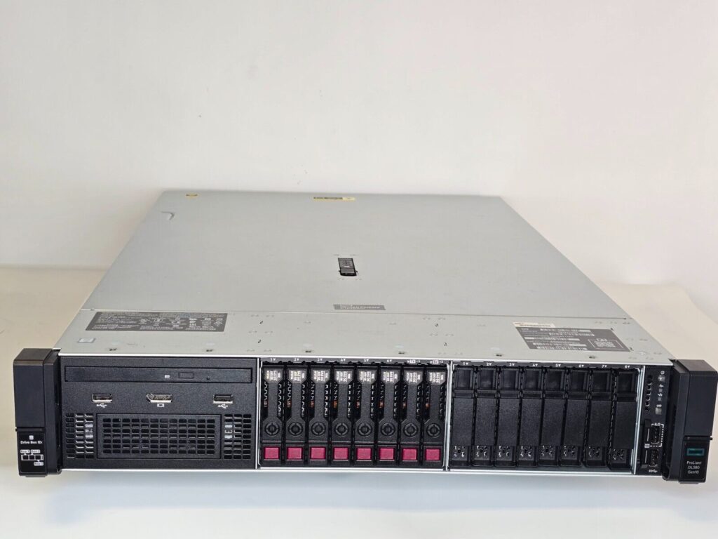 HP ProLiant DL380 Gen10 - Intel Xeon Silver 4110 - 128GB Ram - 4.8 T ...