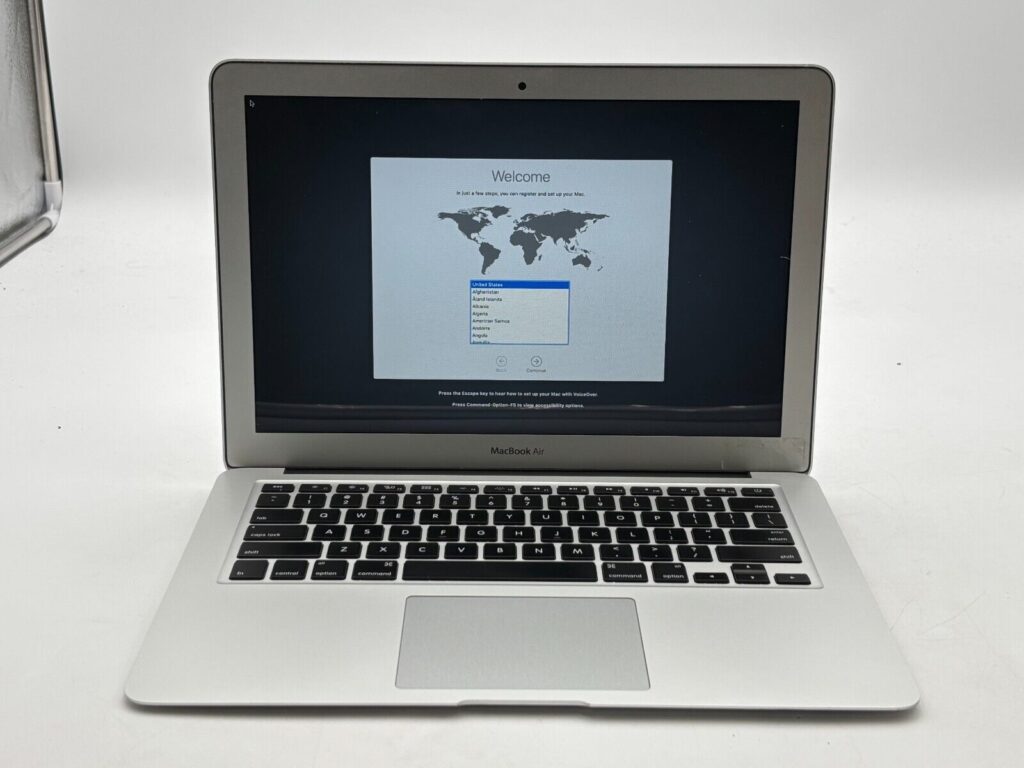 Apple MacBook Air (13-inch, 2017) – Intel i5-5350U – 8GB RAM – 256GB SSD – macOS ...