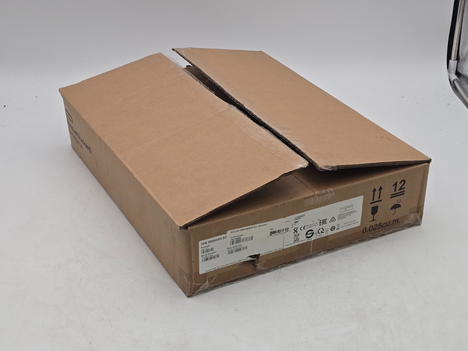 HPE FlexNetwork MSR2003 JG411A Rackmount Gigabit Ethernet AC Router ...