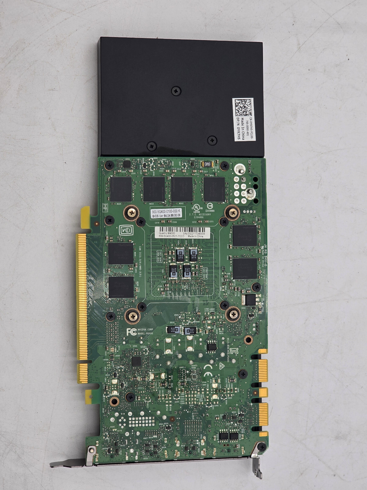 Nvidia Quadro M4000 4-Port DP Video Graphics Card 8GB GDDR5 / 818867 ...